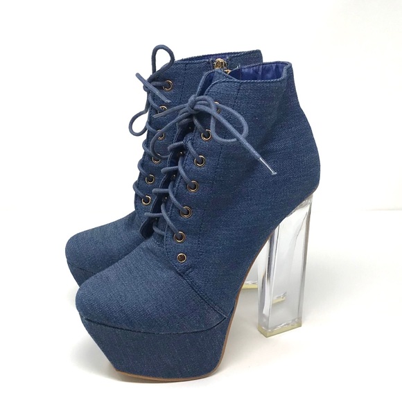 Cape Robbin | Shoes | Cape Robbin Denim Platforms | Poshmark